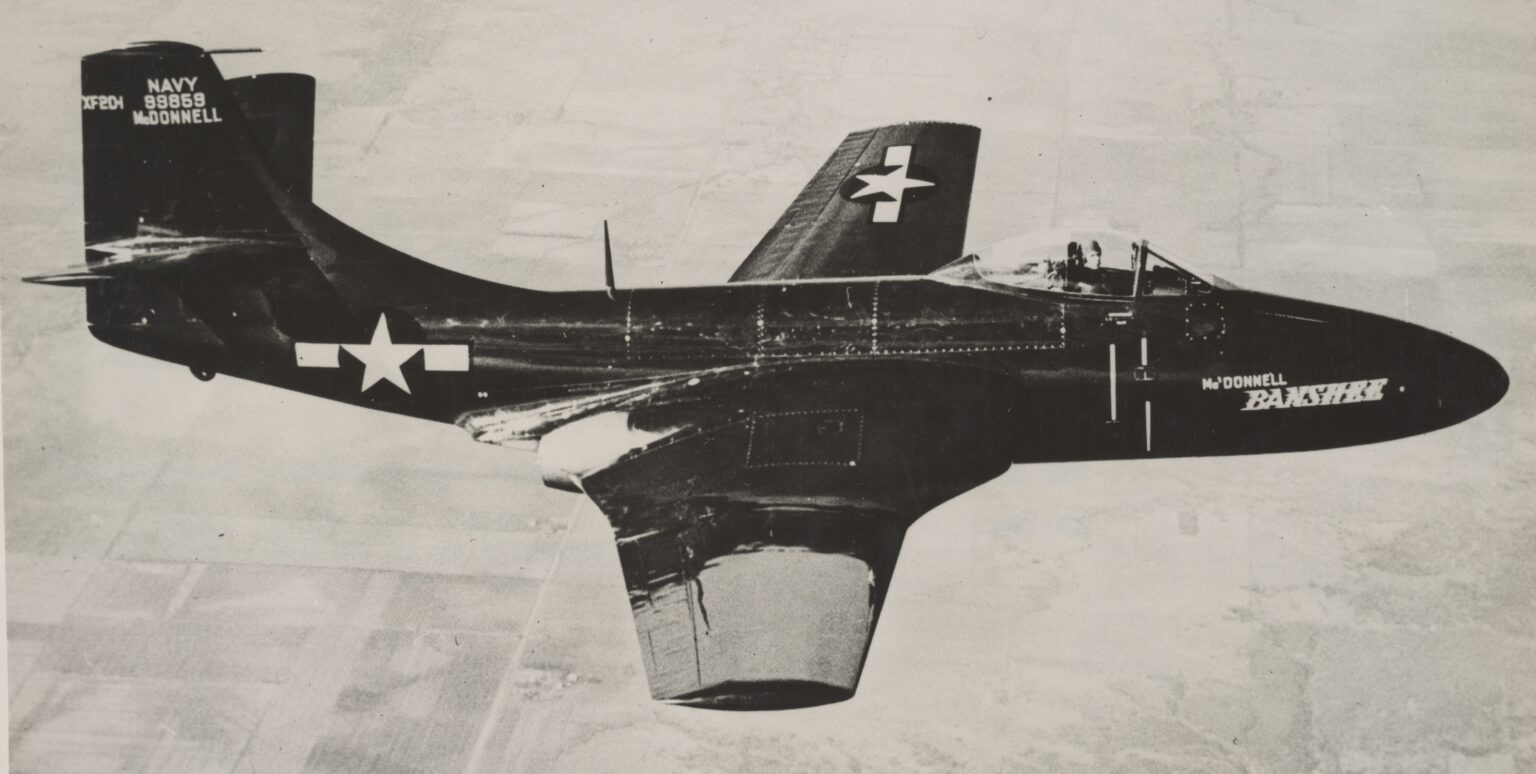 Cold War: McDonnell F2H Banshee | Blind Bat News